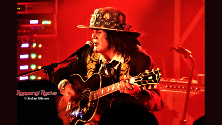 Gig review: Andy McCoy at Shinjuku Loft - Roppongi Rocks
