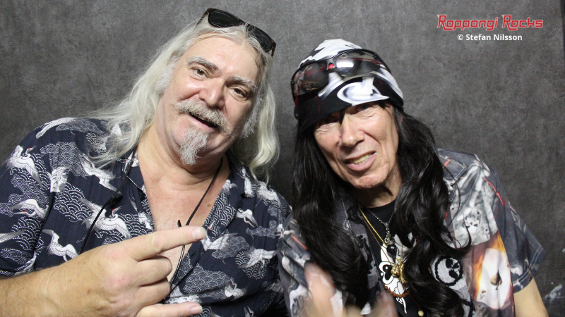 Video: Dave Dufort performing on stage in Tokyo with Tytan - Roppongi Rocks