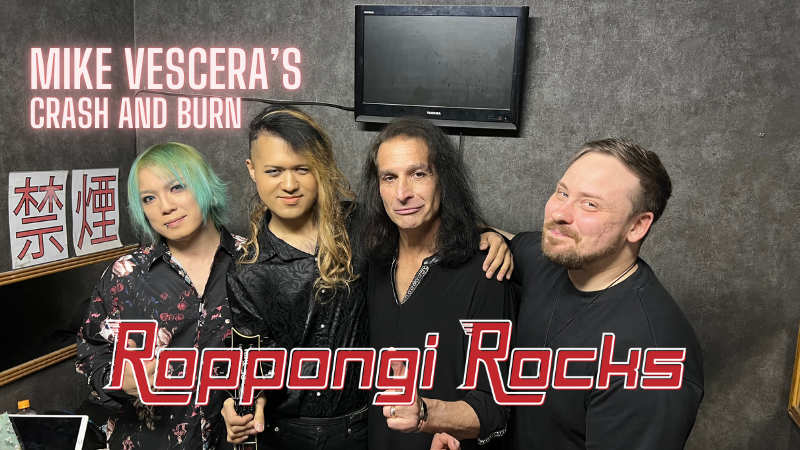 Video | Backstage interview with Mike Vescera’s Crash and Burn ...